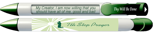 7th Step Prayer Recovery Pen | My 12 Step Store