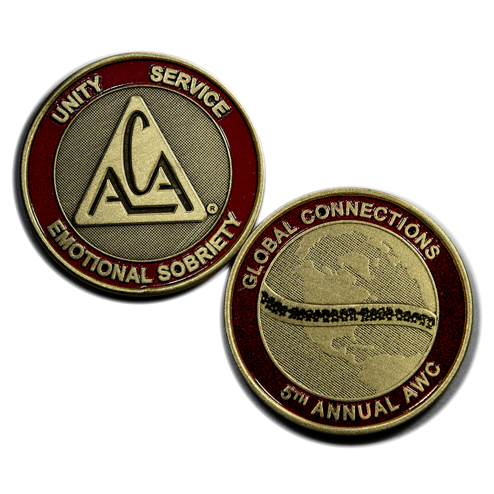 ACA Coin (5th Annual Beautiful Bronze Burgundy)