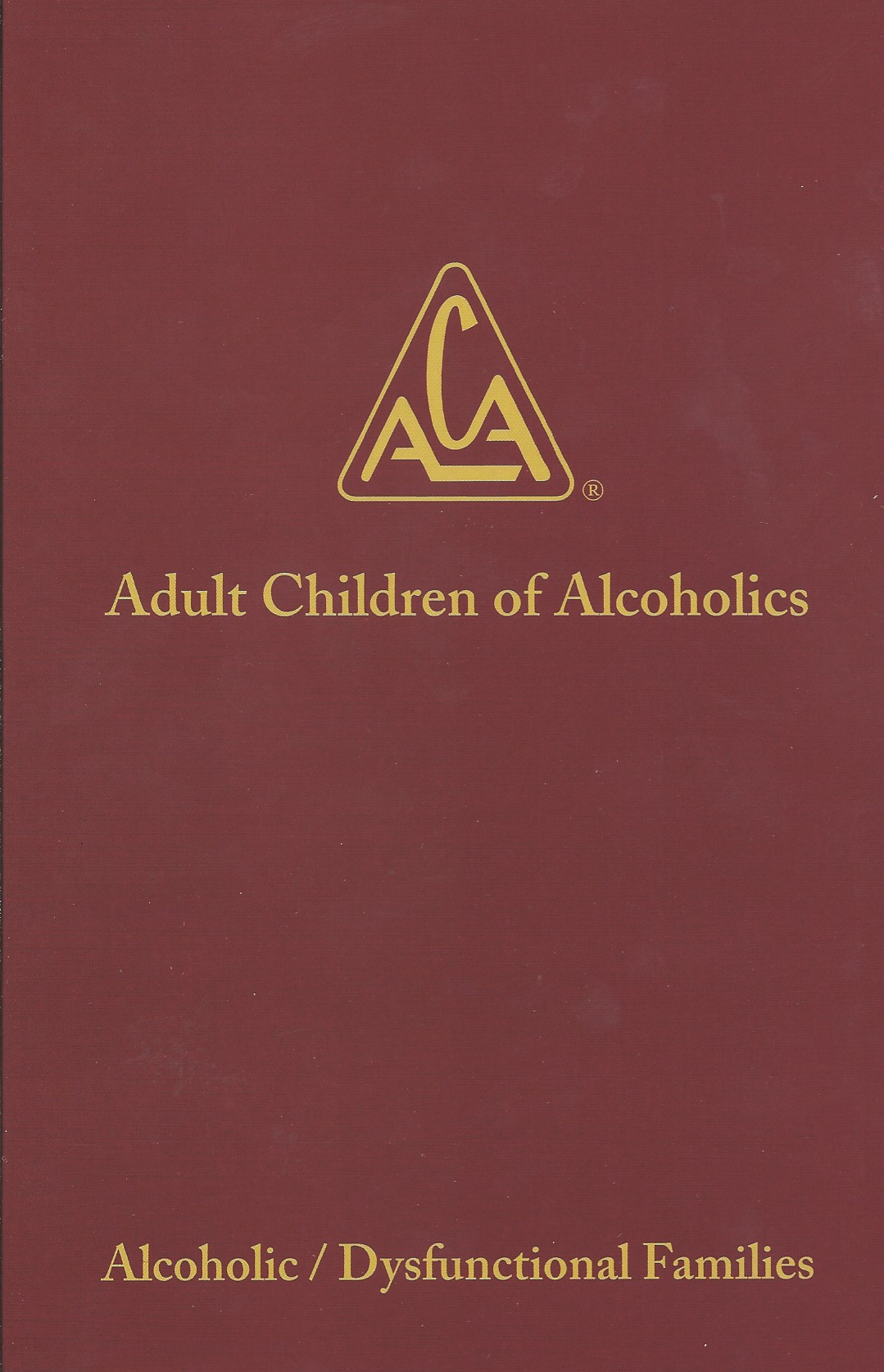 Adult Children of Alcoholics Book | ACOA Book (Soft Cover)