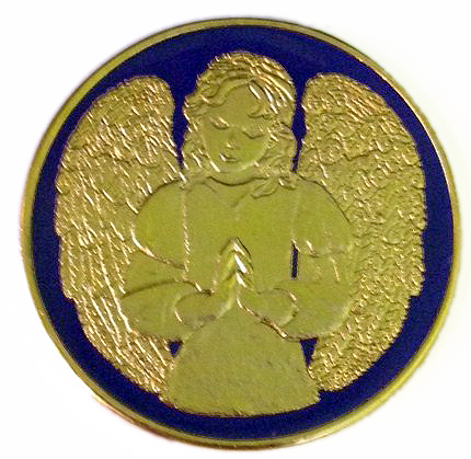 AA Guardian Angel Medallion | AA Enamel Medallion