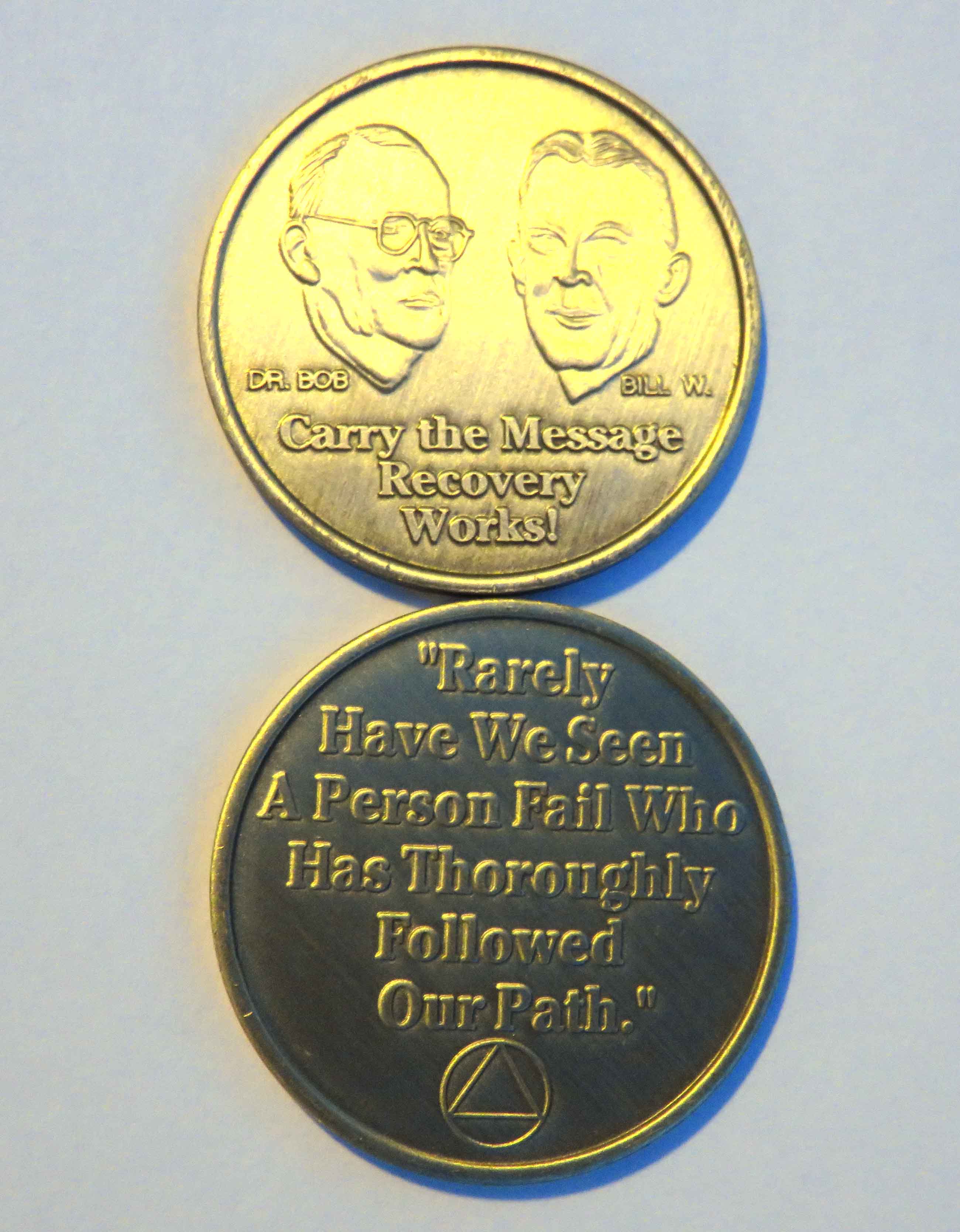 Carry The Message - Recovery Works Bronze Medallion