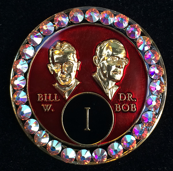 Red Bling Triplate | My 12 Step Store