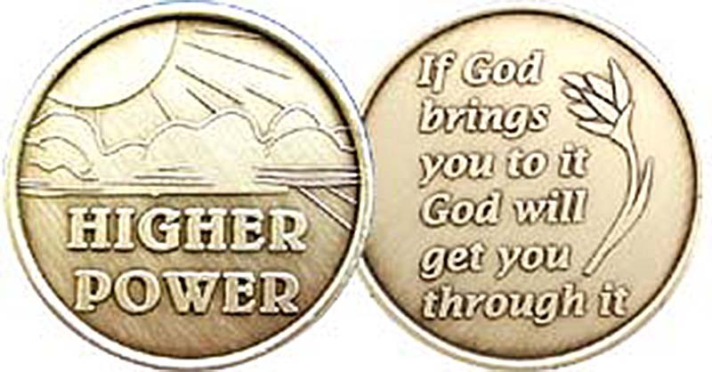 Higher Power Bronze Medallion | My 12 Step Store
