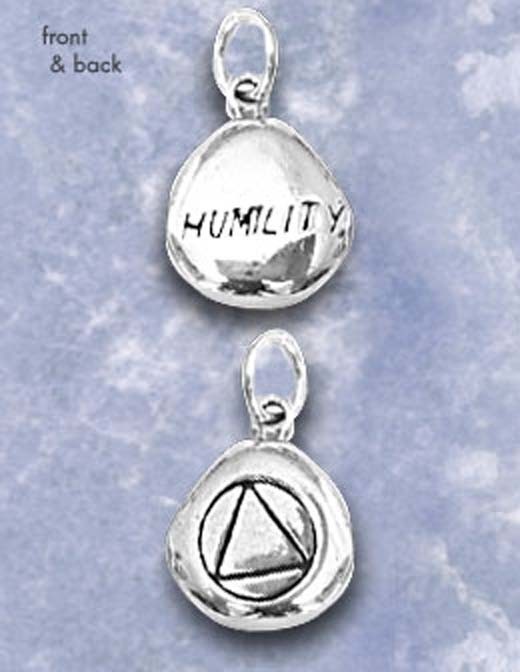 Humility Sterling Silver Stepping Stone Charm