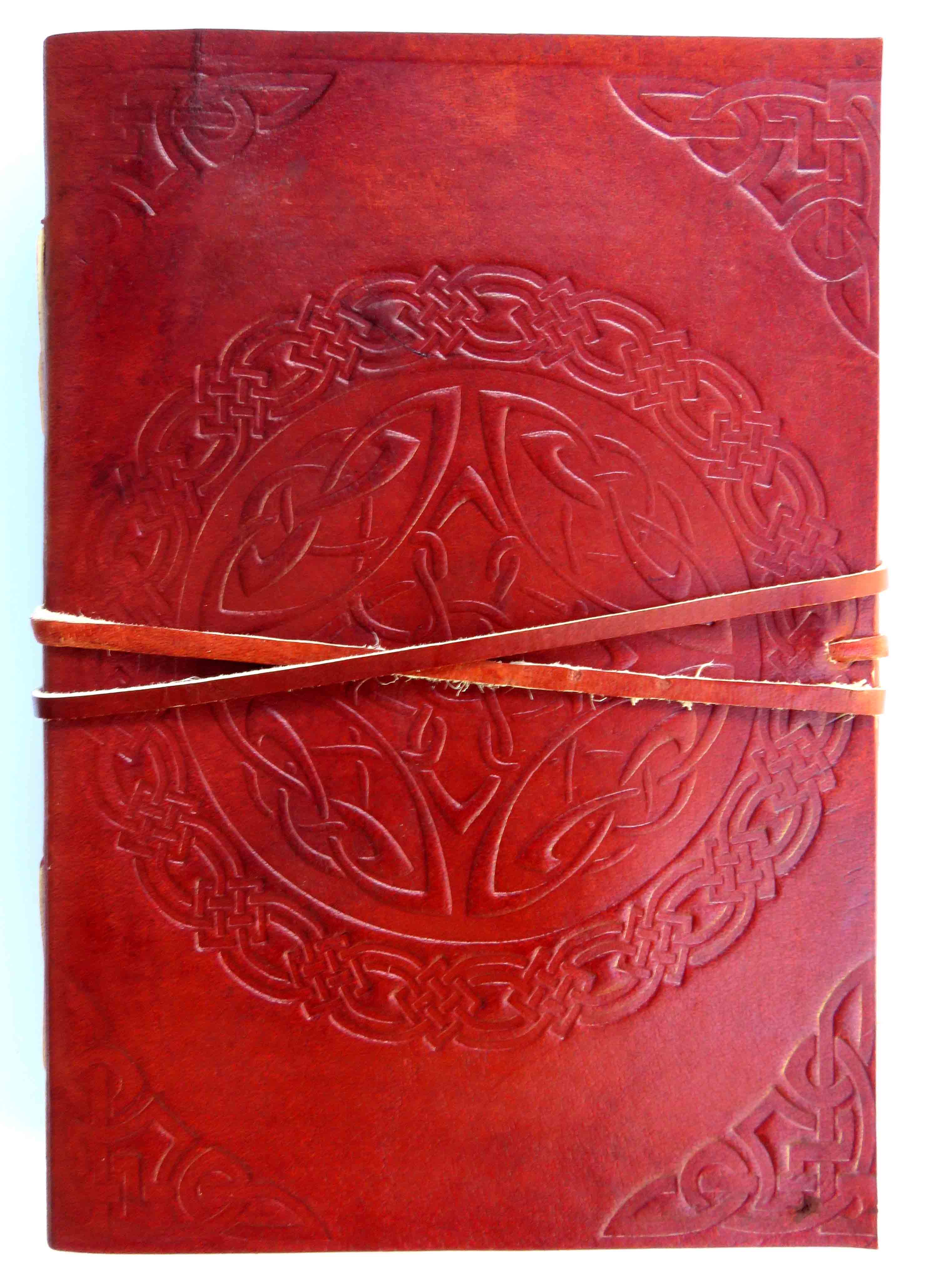 Leather Journal with Strap - Celtic | My 12 Step Store