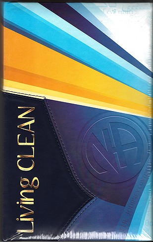 Living Clean (Leather Bound Gift Edition) | My 12 Step Store