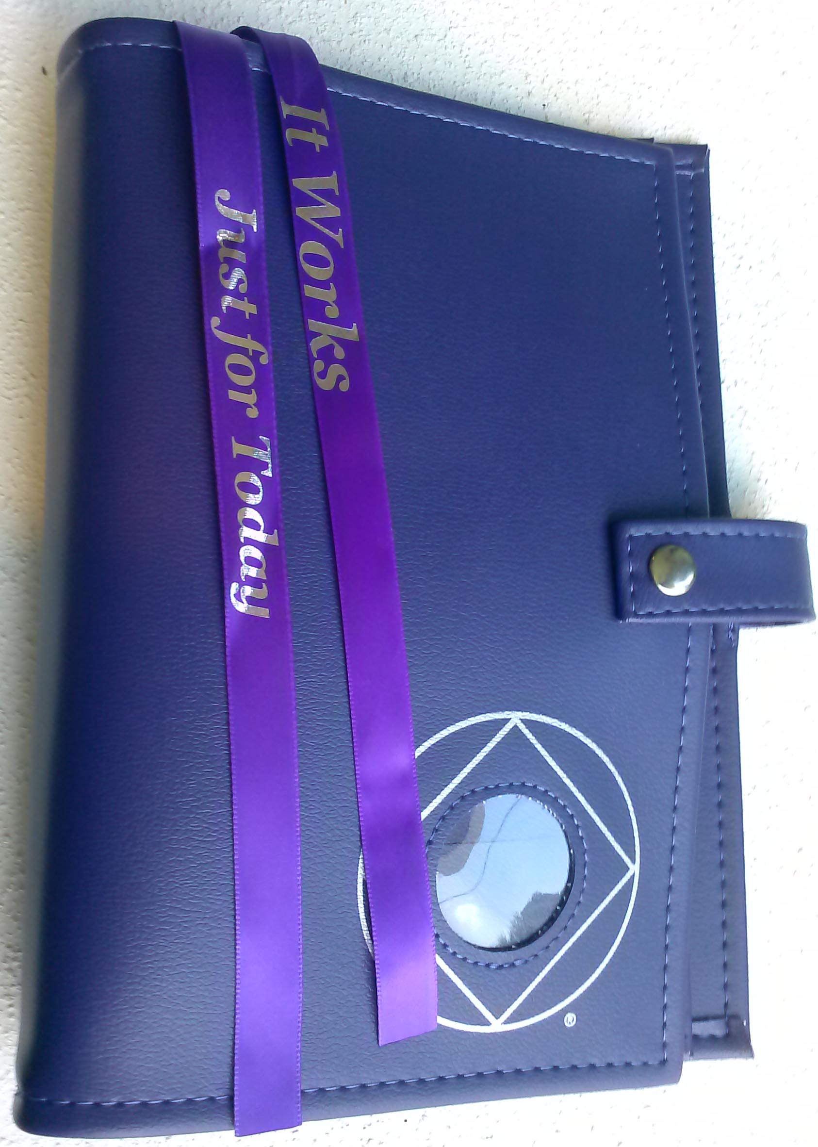 NA Unity Symbol Double Cover - Purple | My 12 Step Store