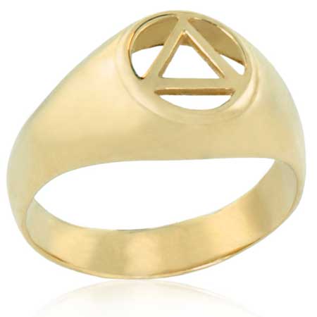 Gold Open Unity Ring | My 12 Step Store
