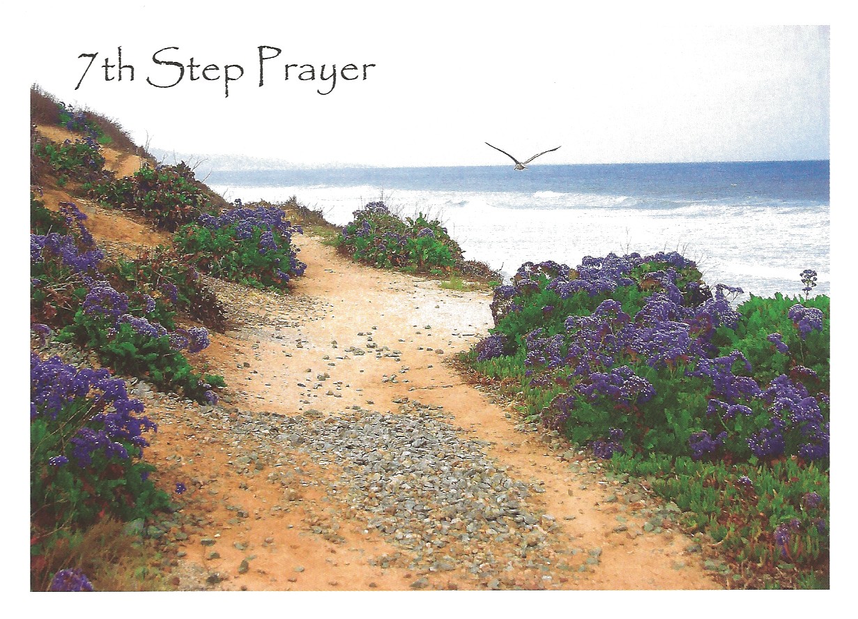 Seventh Step Prayer Greeting Card