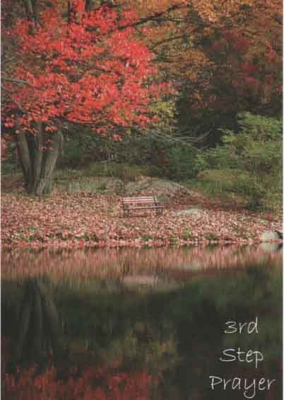 Third Step Prayer Greeting Card by Lauralee | My 12 Step Store