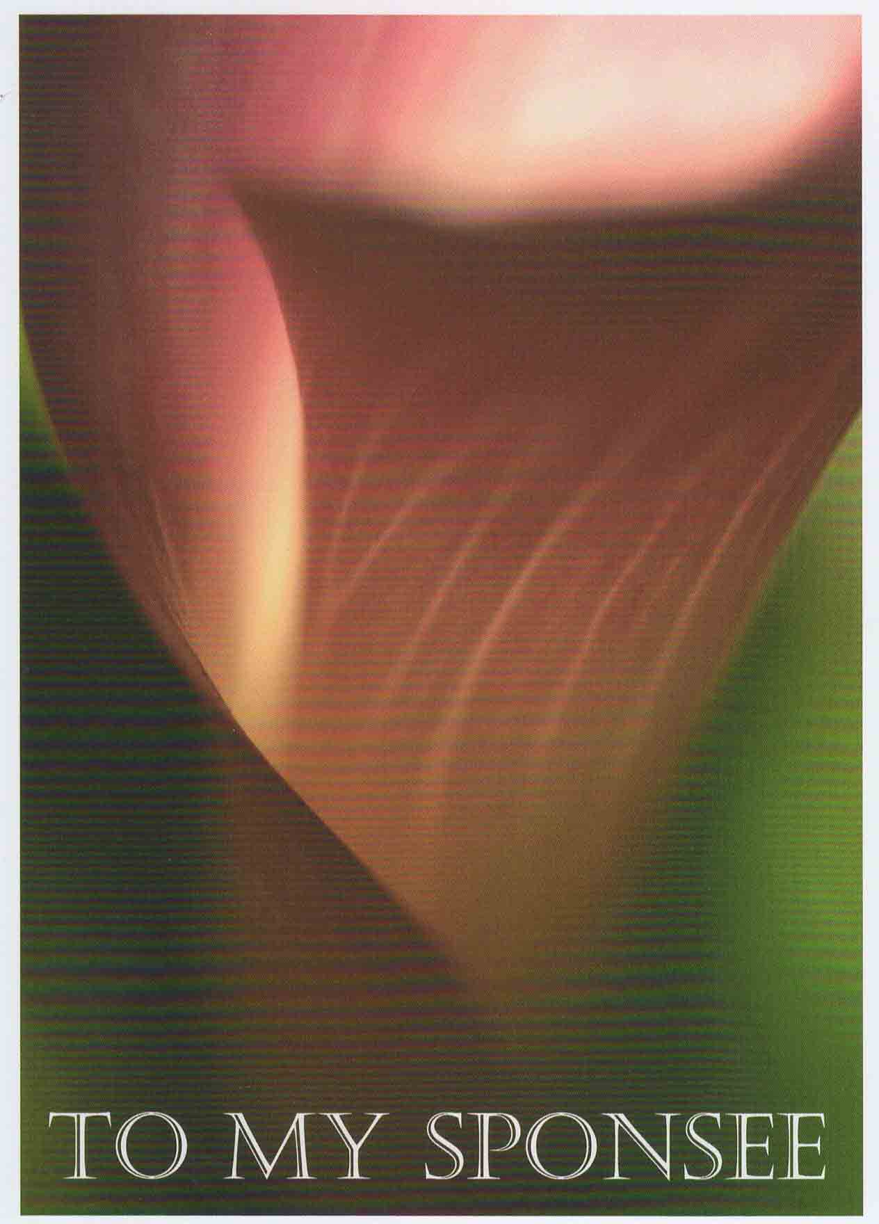 To My Sponsee Greeting Card by Lauralee | My 12 Step Store