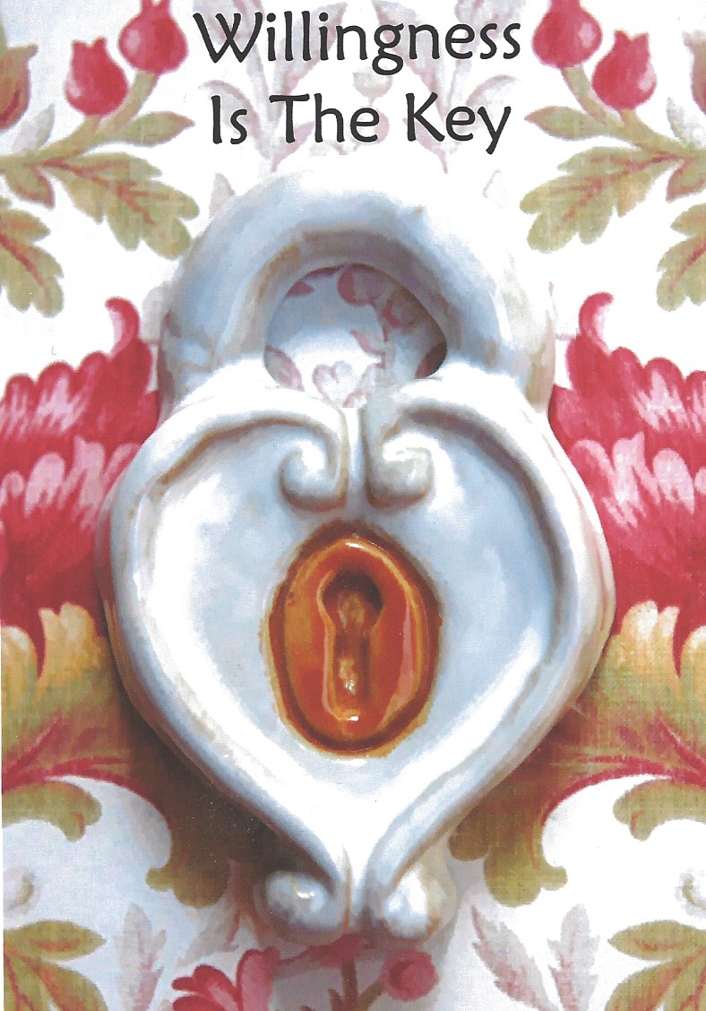 Willingness Is The Key Greeting Card | My 12 Step Store