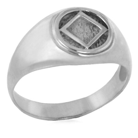 Sterling Silver NA Ring | My 12 Step Store
